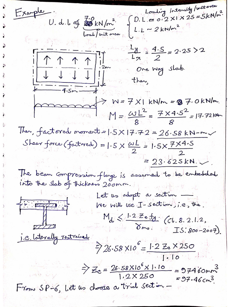 Problem 1 steel beam | PDF