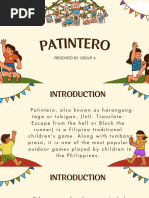 Patintero Game Mechanics | PDF | Sports