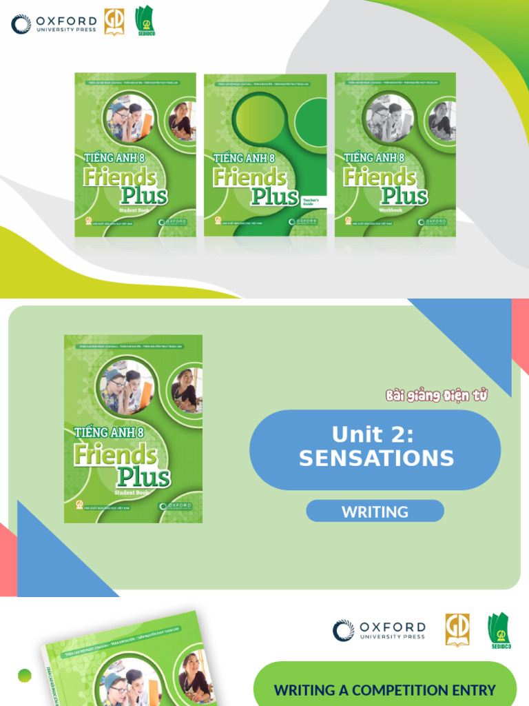 Tieng Anh 8 Friends Plus - Unit 2 - Lesson 7 | PDF