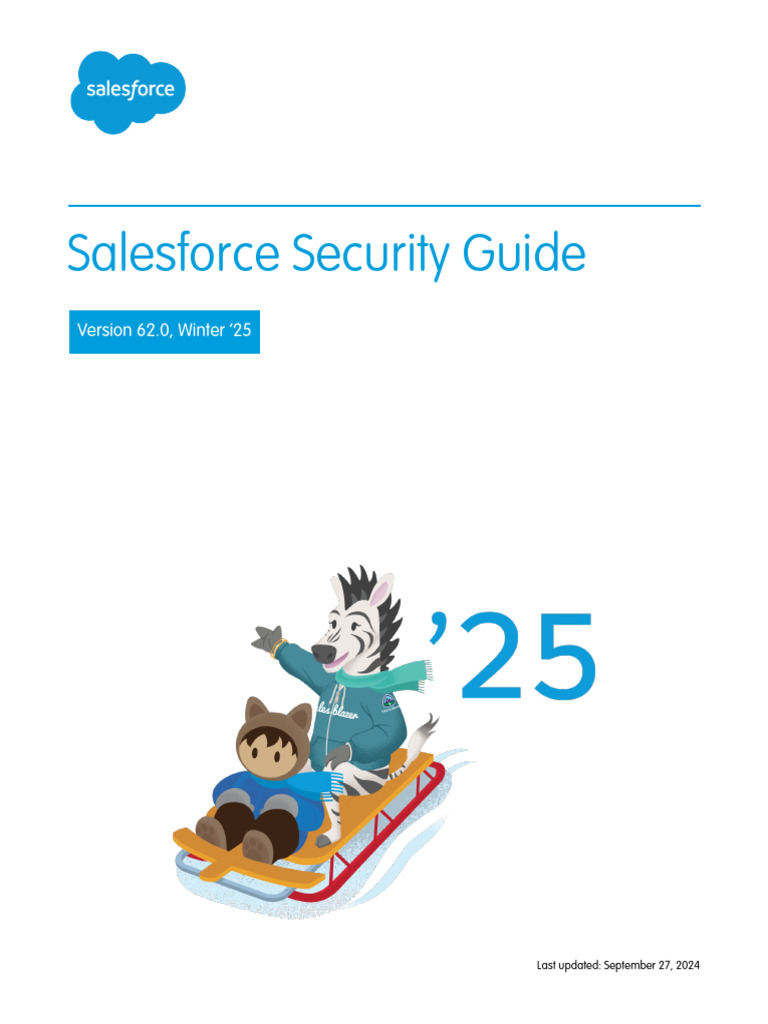 Salesforce Security Impl Guide | PDF | Computers | Technology & Engineering