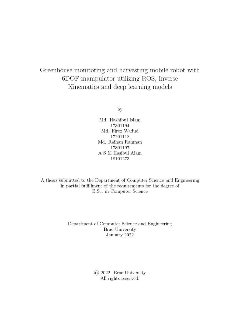 T2030064 - Final Thesis Report - Fall 2021 | PDF