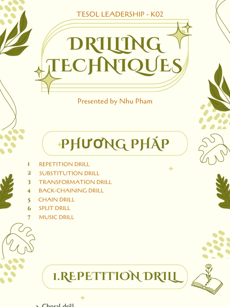 Drilling Techniques | PDF