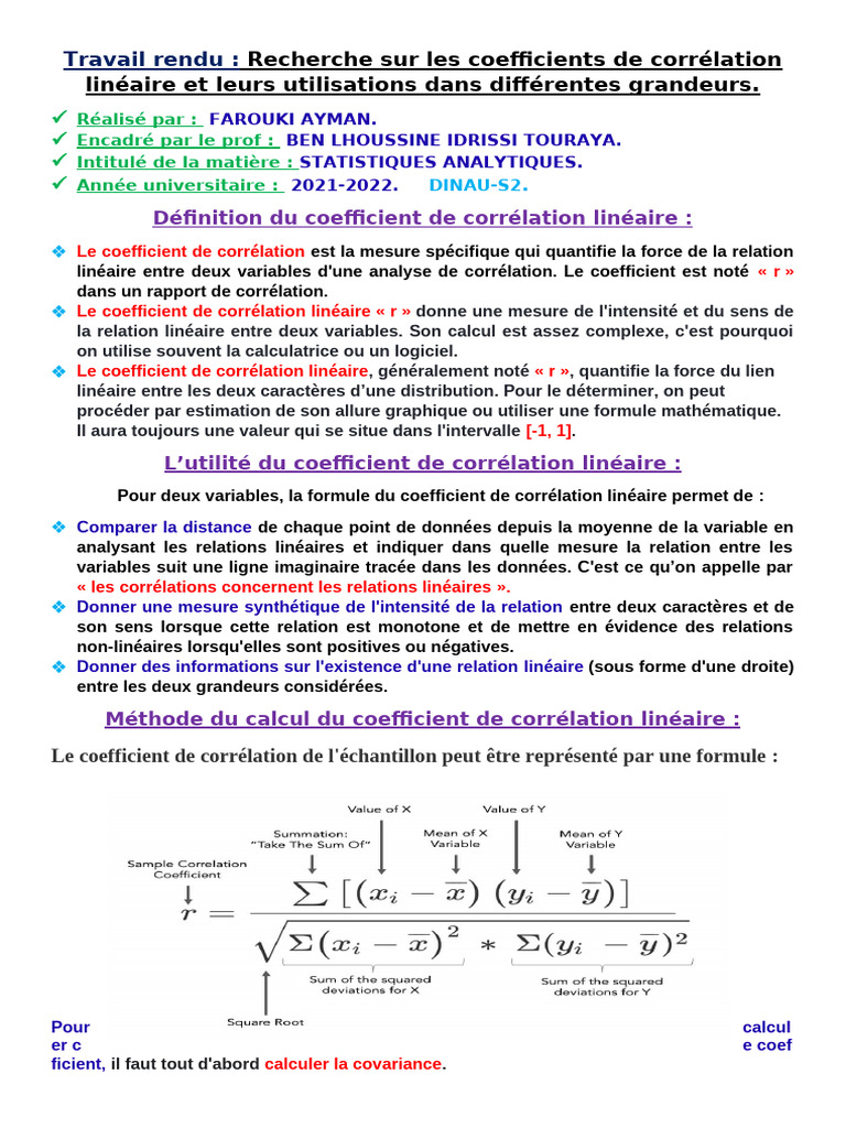Rendu en Statique Analytique. | PDF