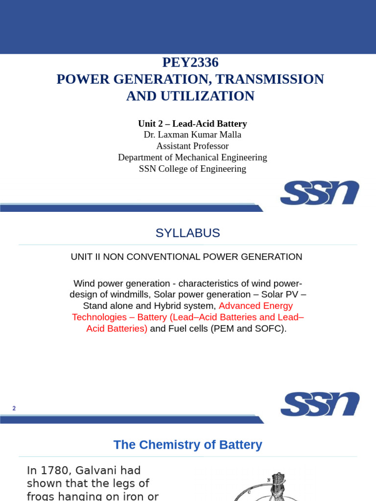Battery | PDF