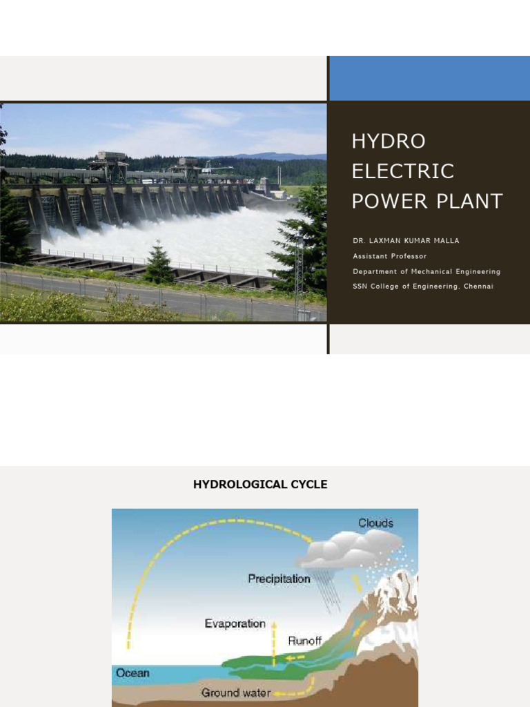 Hydro Power Plant Pdf