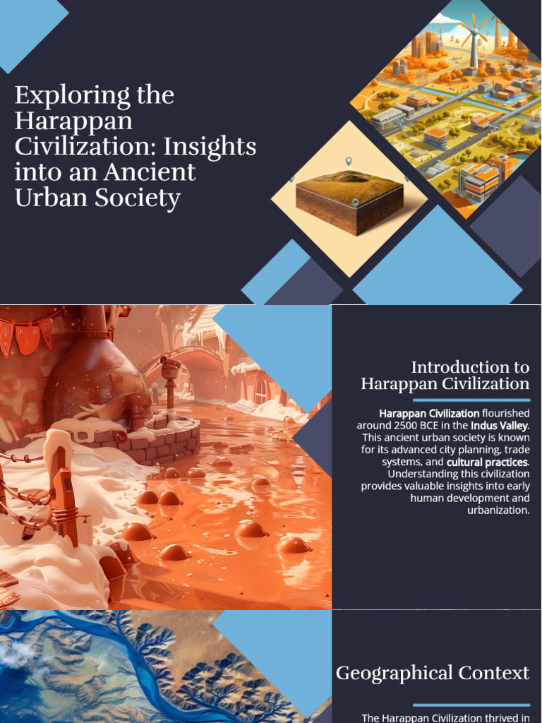 Harappan Civilization: Urban Insights | PDF | Religion & Spirituality