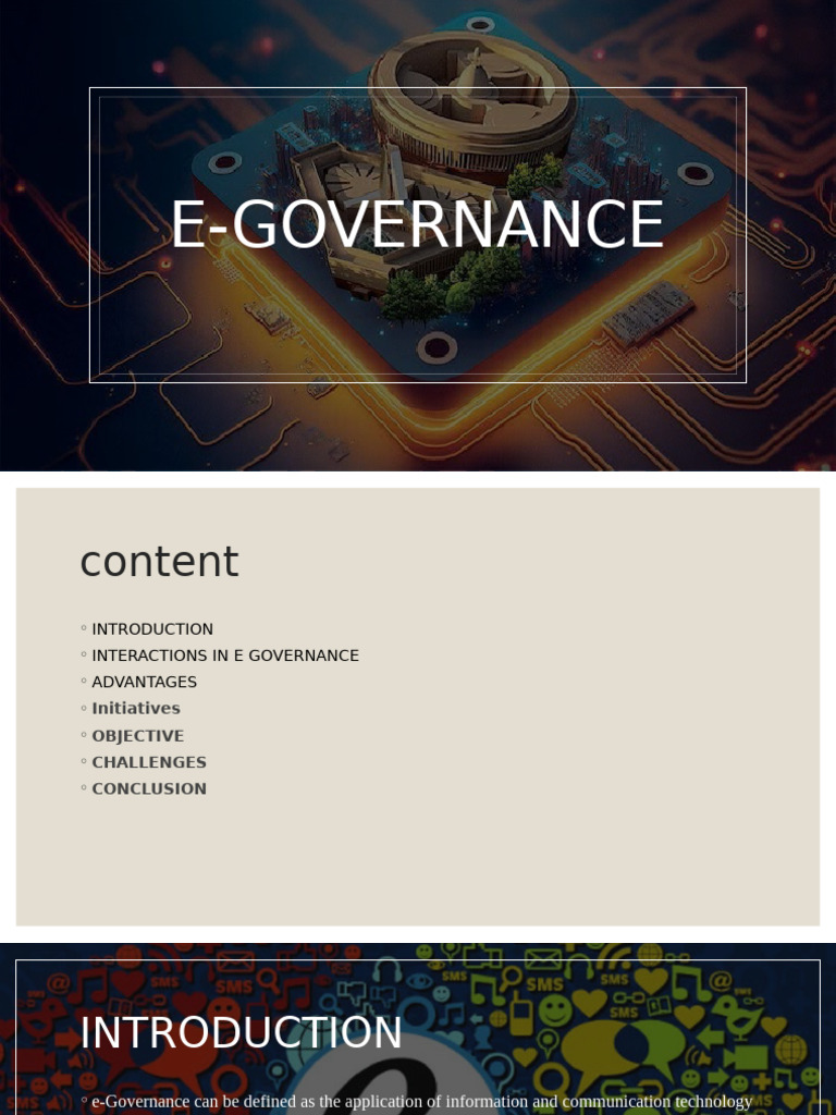 E Governance | PDF
