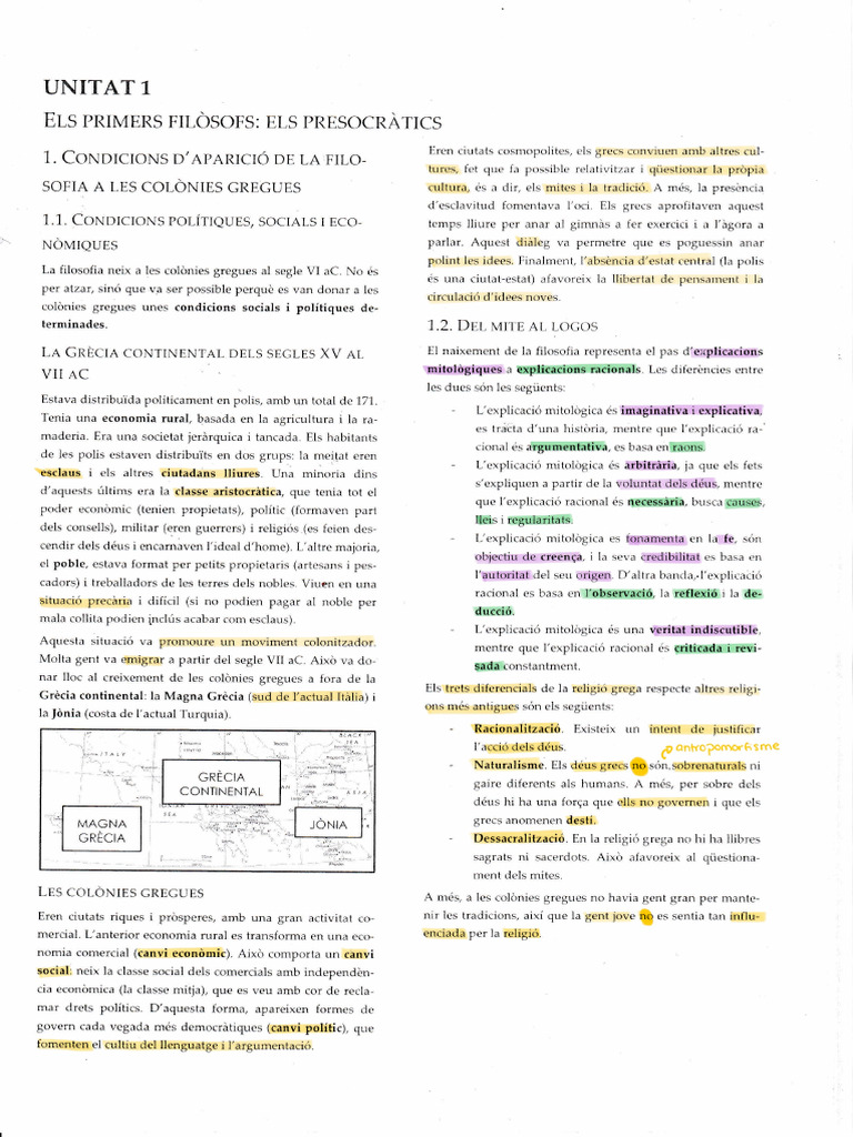 Pre Socratics | PDF