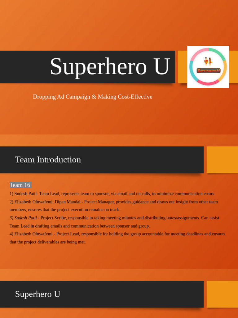 Superhero U | PDF
