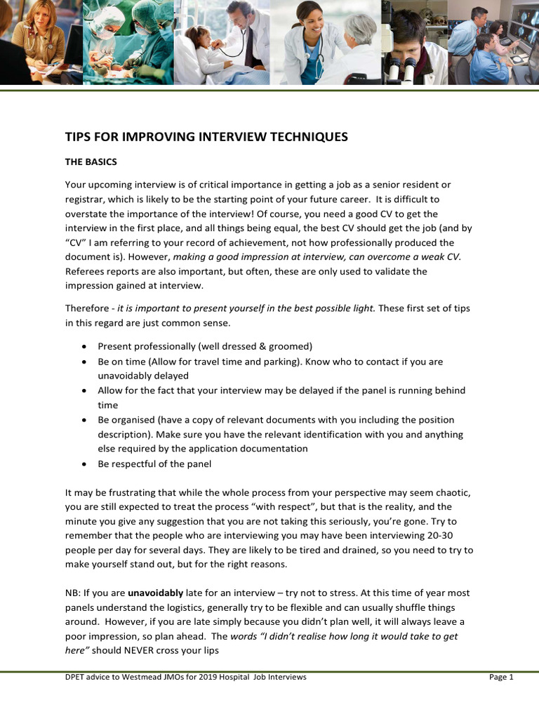 Baker S 2019 Interview Techniques | PDF