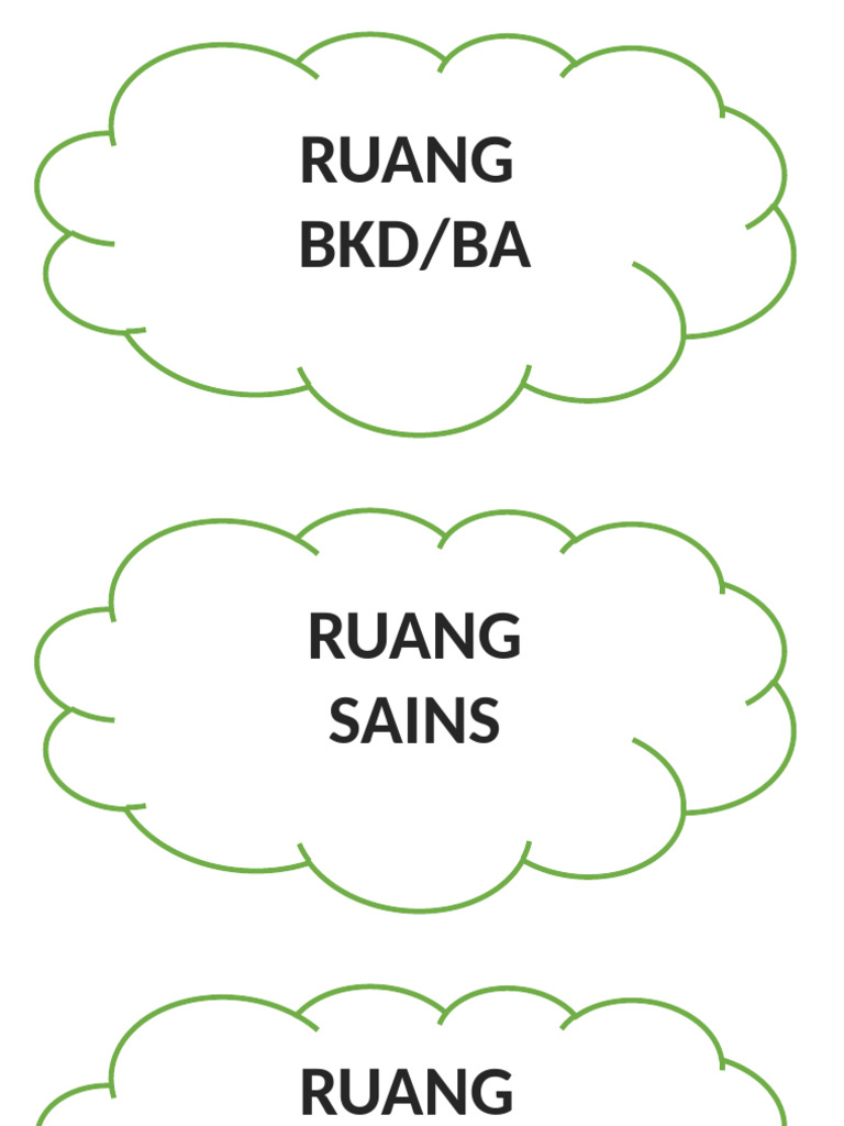 Label Ruang Pbljrn | PDF