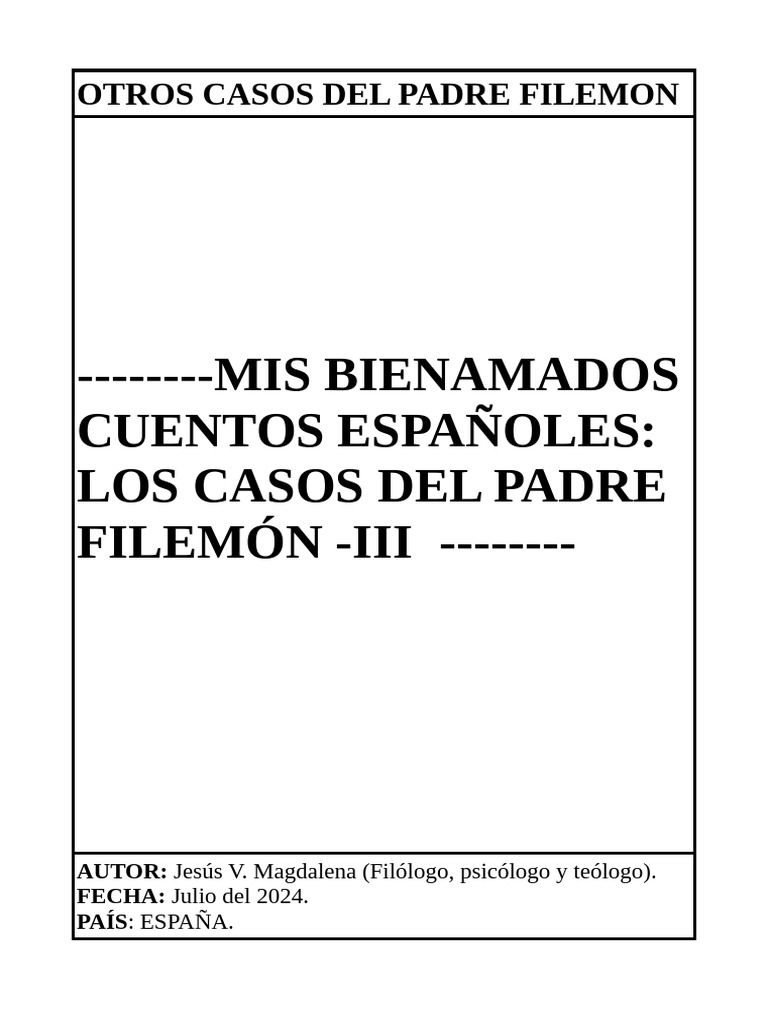 El Padre Filemón | PDF