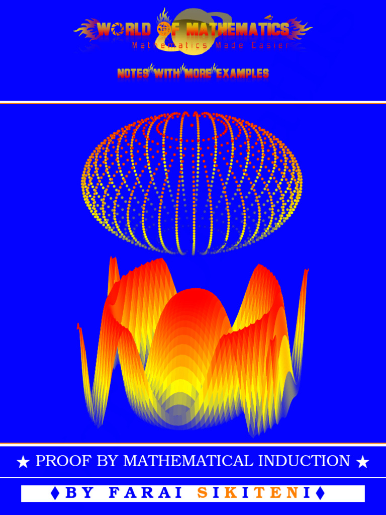 Proof By Mathematical Induction Notes With More Examples Pdf Summation Mathematical Proof