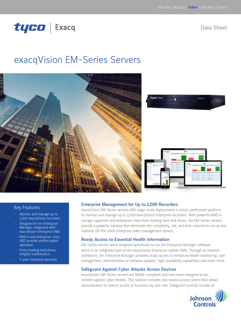 Exacq EM-Series | PDF