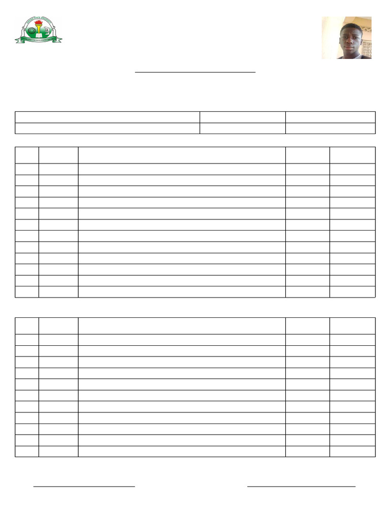 Course Form - First Semester, 2022 - 2023 | PDF