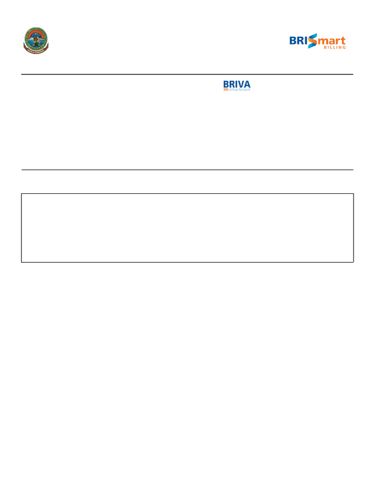 Riwayat Pembayaran BRIVA-21789699 | PDF