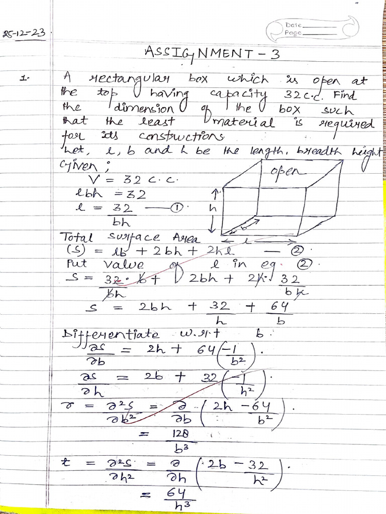 Assignment -3 Solutions | PDF