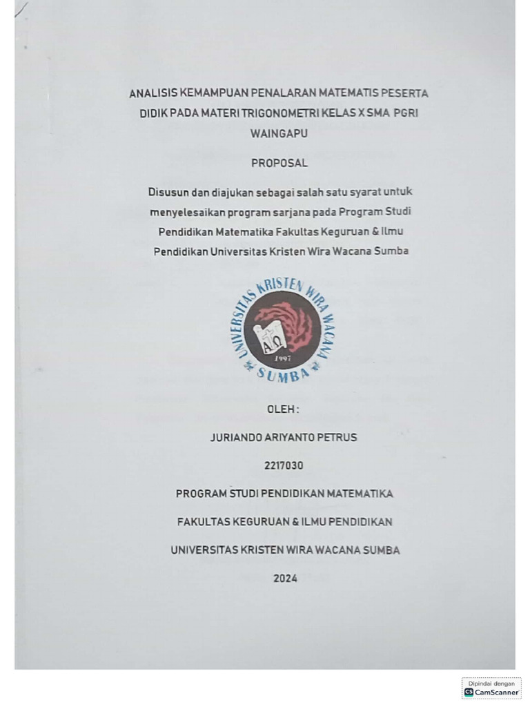 JudulSkripsi Dori | PDF