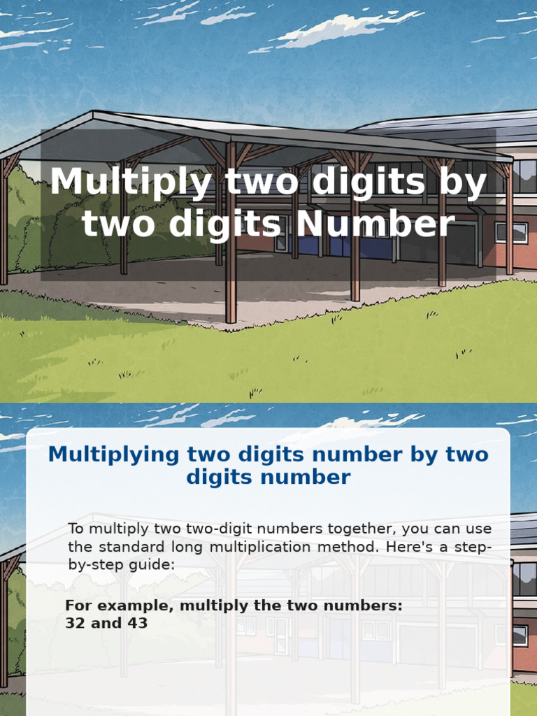 Multiply 2 Digits by 2 Digits | PDF