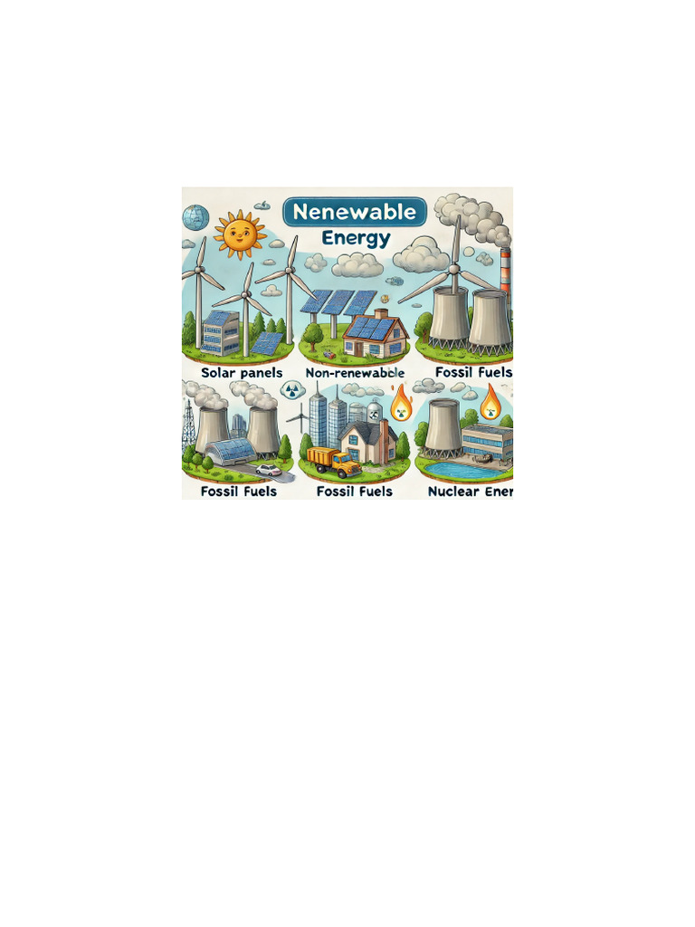Renewable and Non-Renewable Energy | PDF