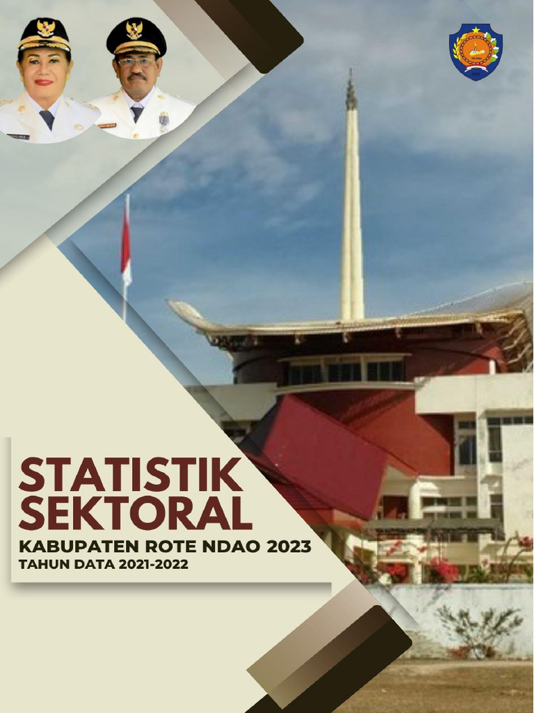 Buku Statistik Sektoral Kabupaten Rote Ndao Tahun 2023 | PDF
