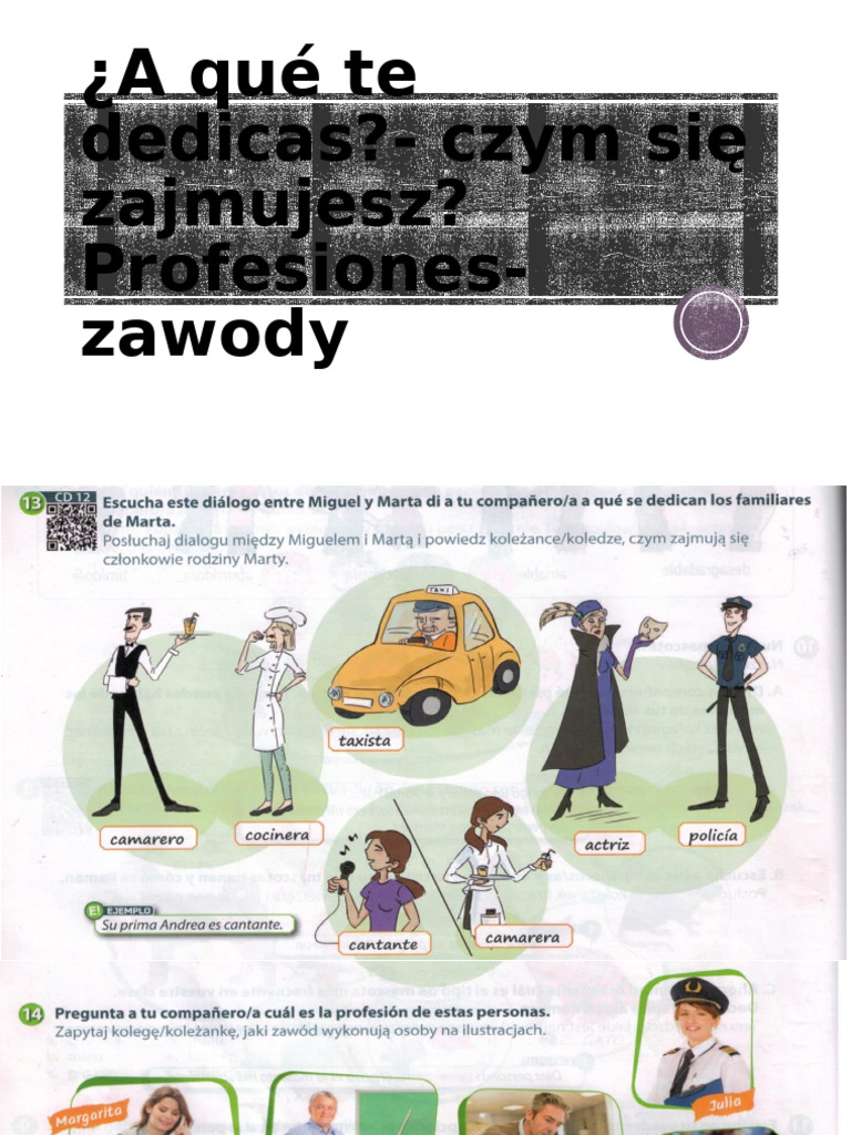 A Qué Te Dedicas | PDF