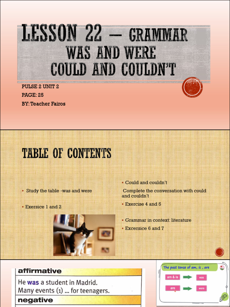 Form 1 - GRAMMAR | PDF