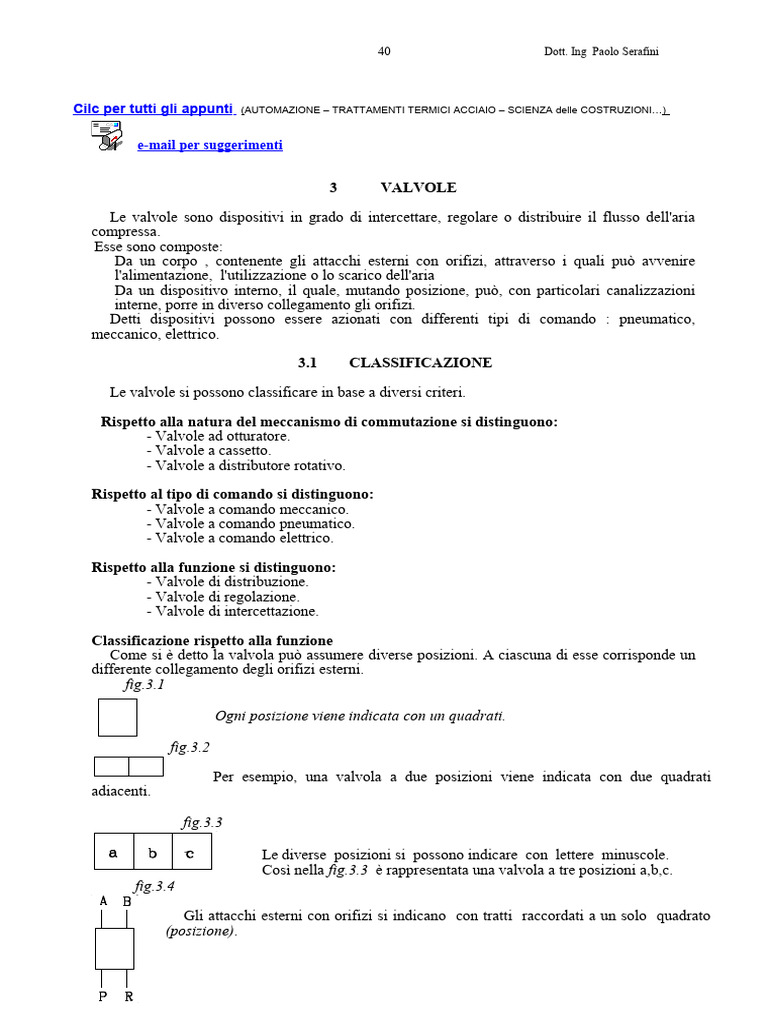 Valvole Pneumatiche | PDF