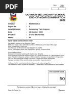 Math IEB Formula Sheet | PDF