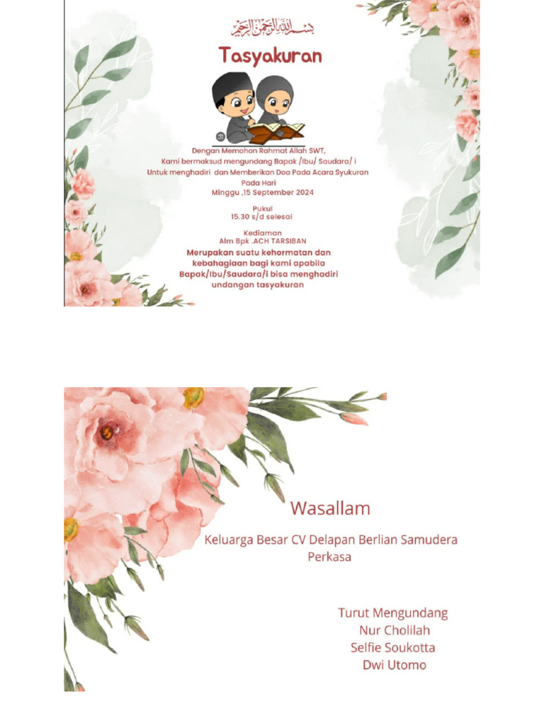 Undangan Word | PDF