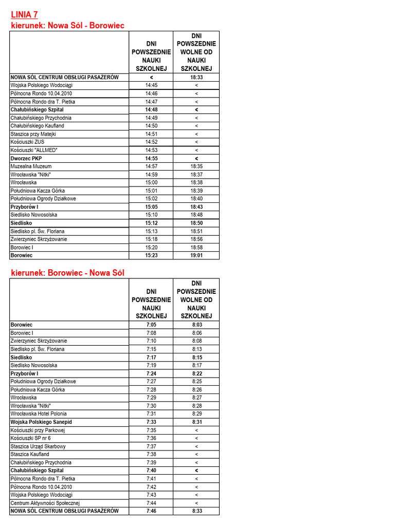 2024.03.01 Linia 7 | PDF