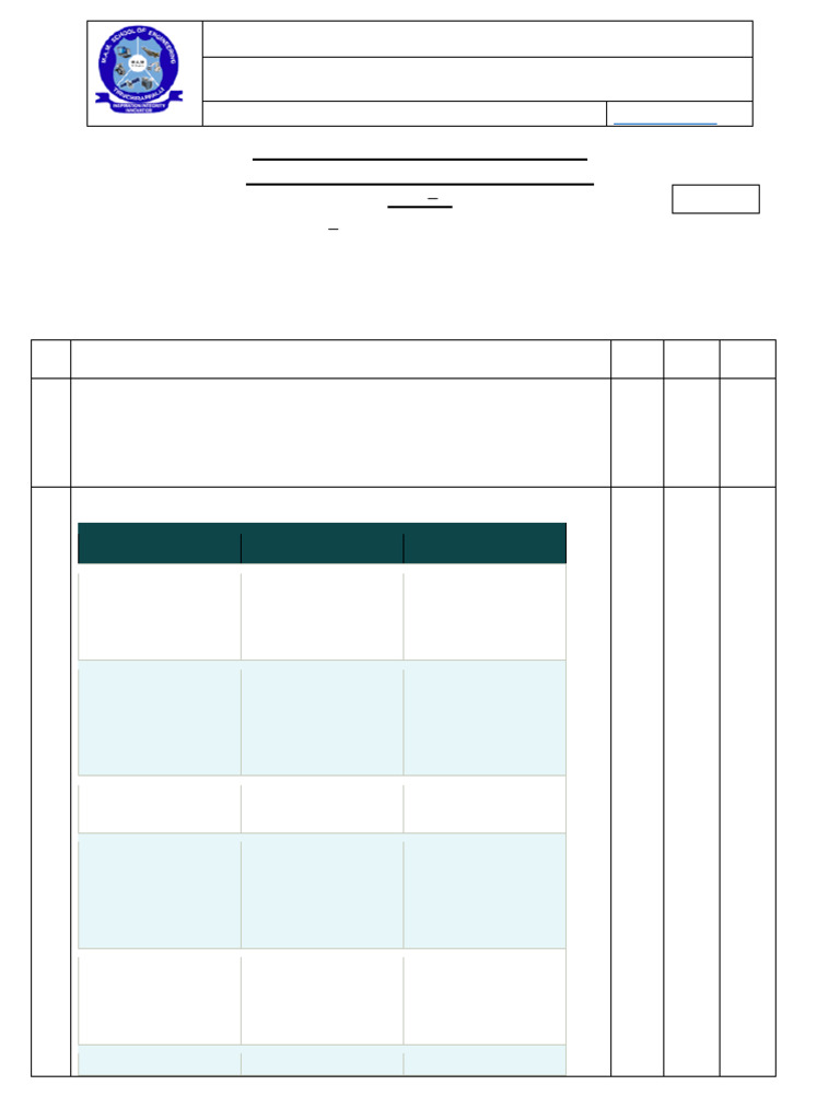 Cia 1 QP CS3391 - Oops - Bme Unit - 1 Answer Key | PDF | Class (Computer Programming) | C++