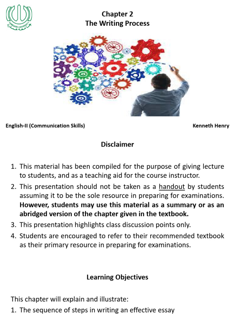 Chapter 2 The Writing Process | PDF