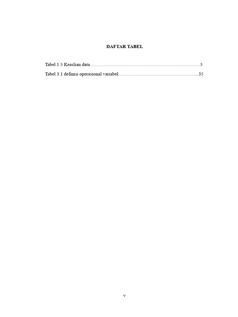 DAFTAR Tbl,Sgktn h5 | PDF
