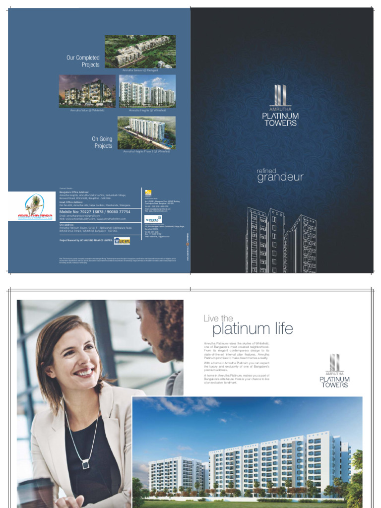 Amrutha Platinum Towers Brochure | PDF