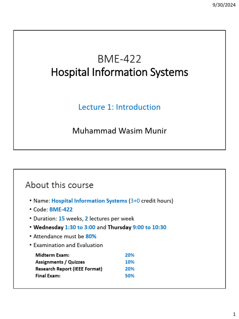 Lecture 1 Intro To His Pdf