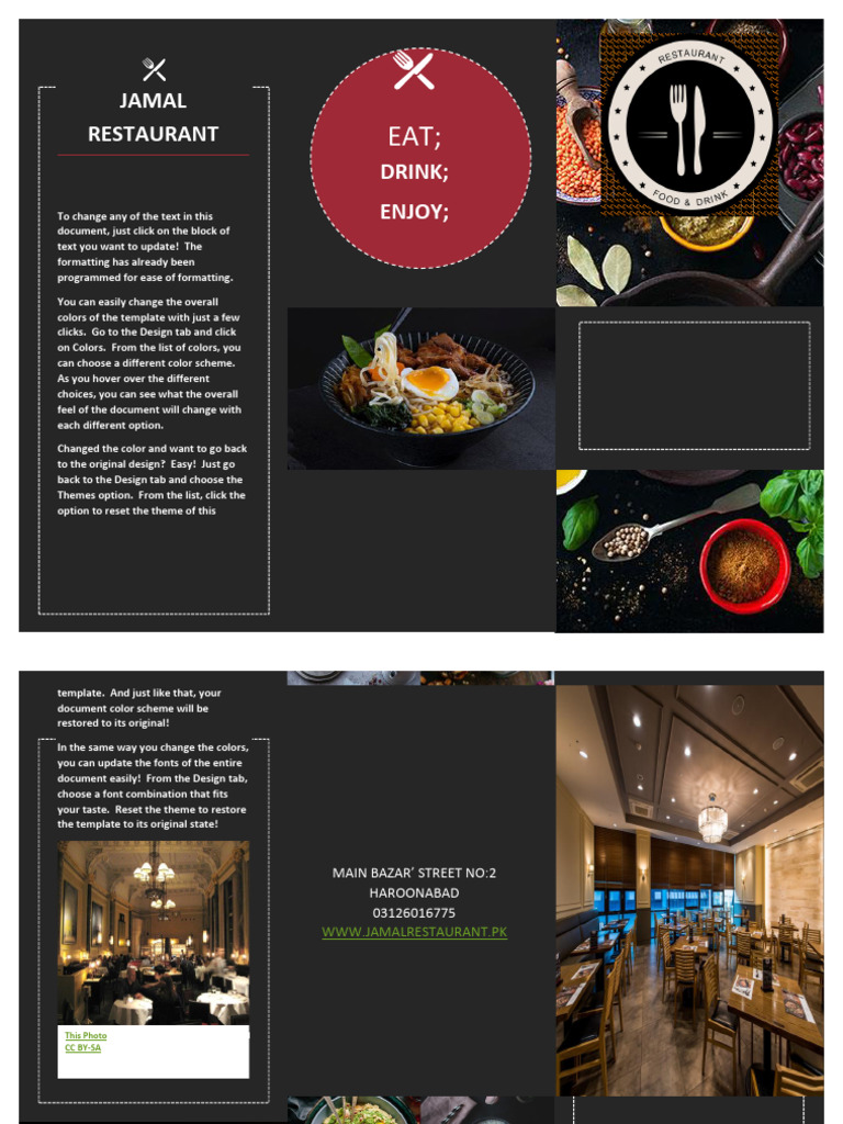 Jamal Restaurant | PDF