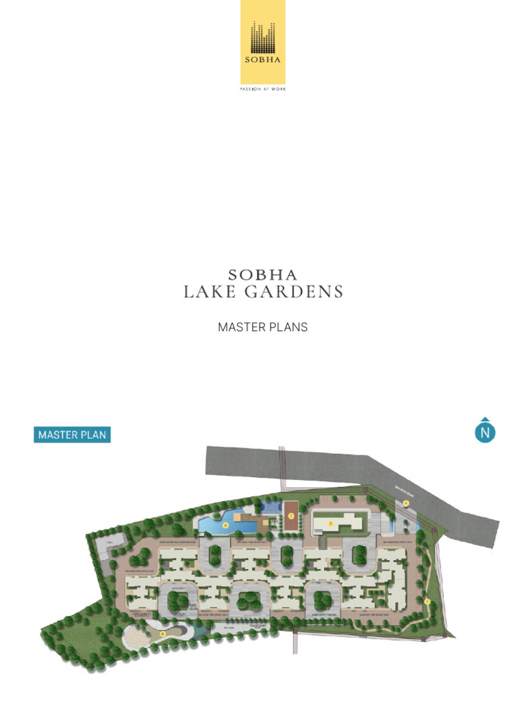 Sobha Lake Garden Master Plan | PDF