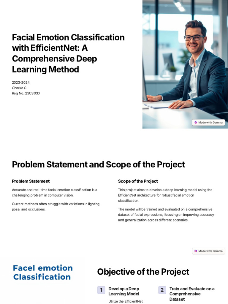 Facial Emotion Classification With EfficientNet A Comprehensive Deep Learning Method | PDF