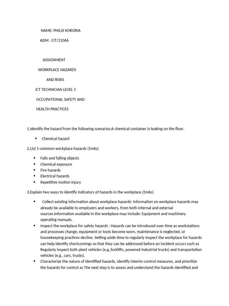 Philix Kororia Adm 21066 | PDF