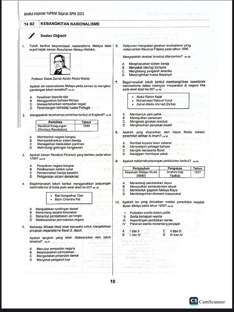 Soalan Sejarah f4 Bab2 | PDF