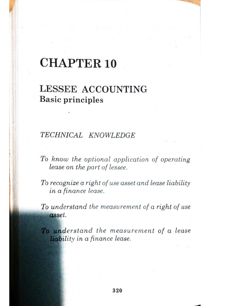Lessee Accounting Valix Discussions | PDF