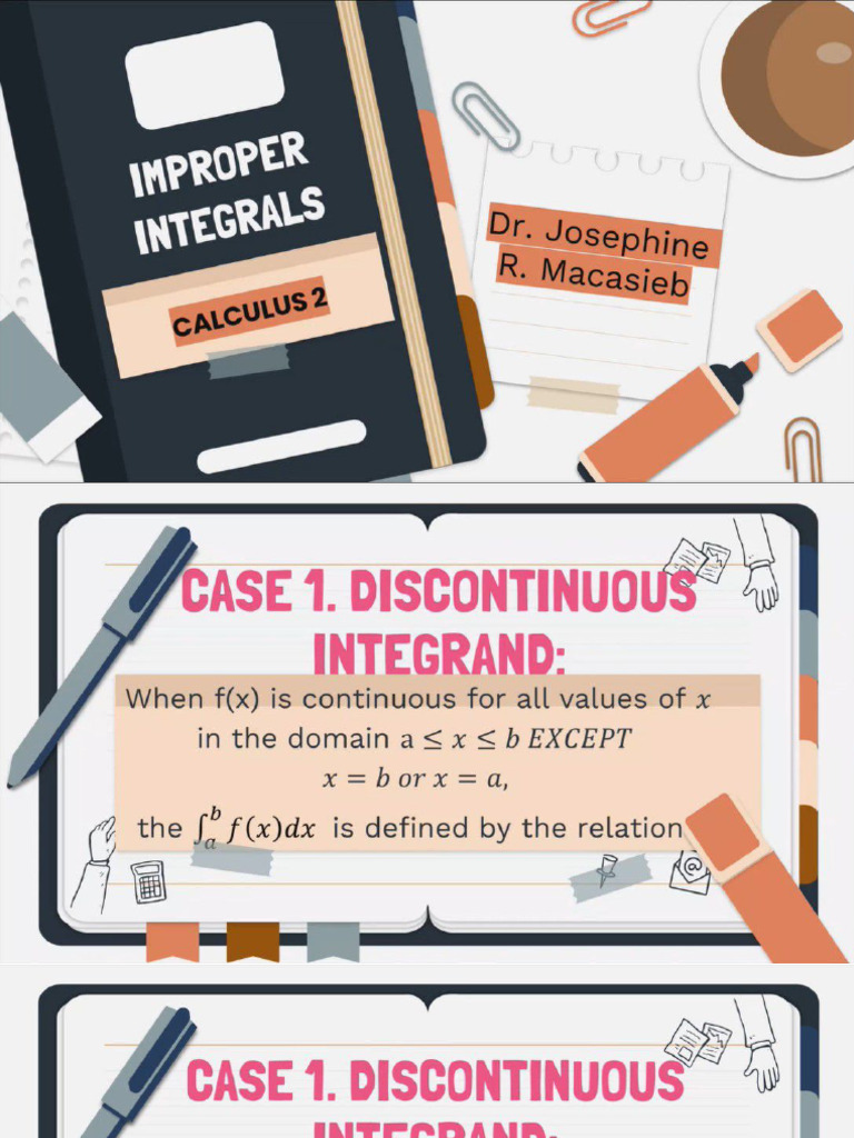 Improper Integrals | PDF