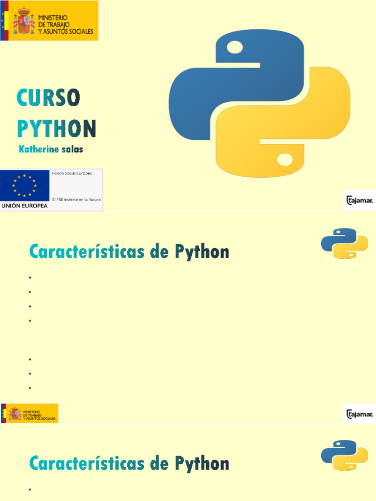 Python - Clase 1 | PDF