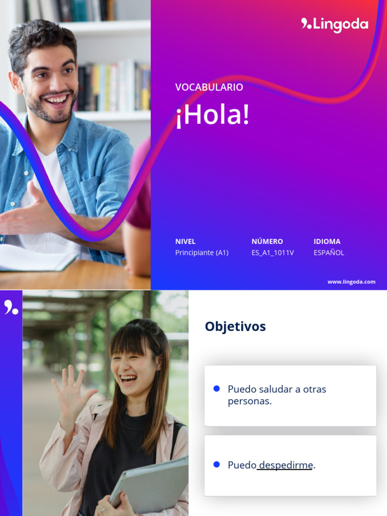 Lingoda class 2- ES_A1_1011V-annotated | PDF