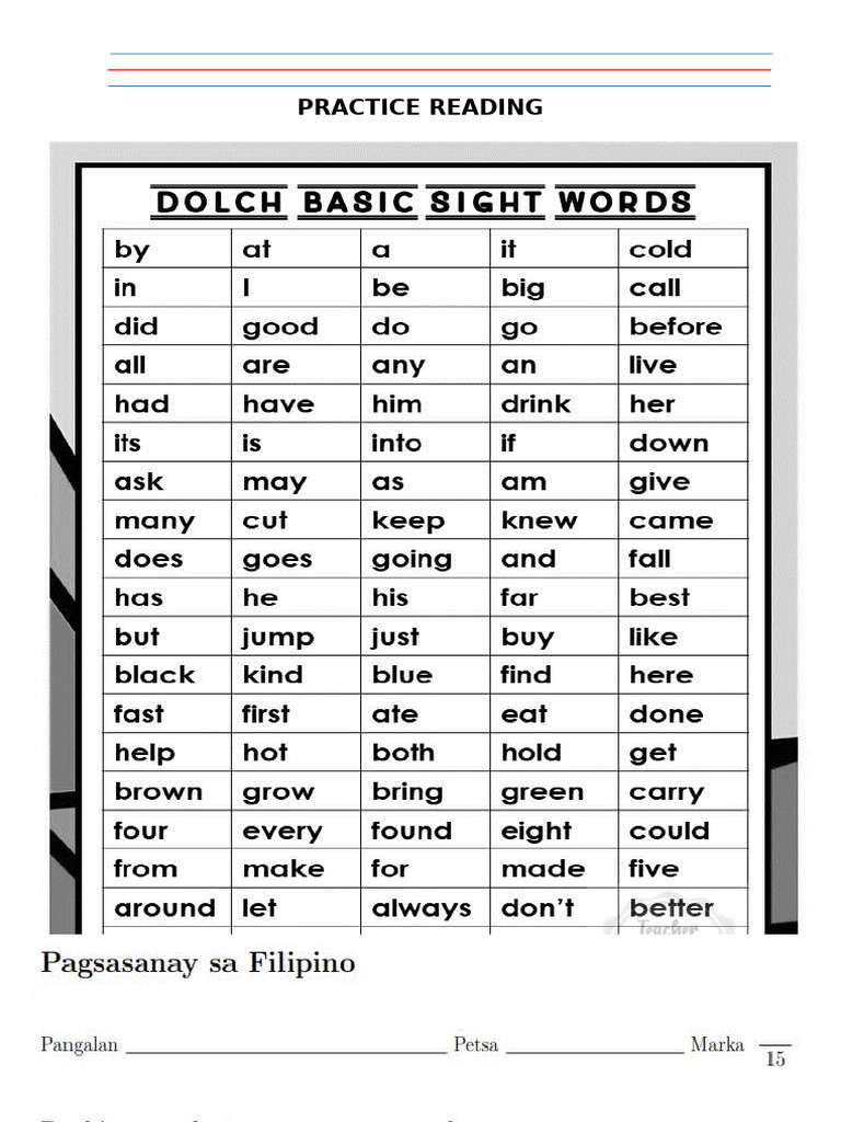 PRACTICE READING | PDF