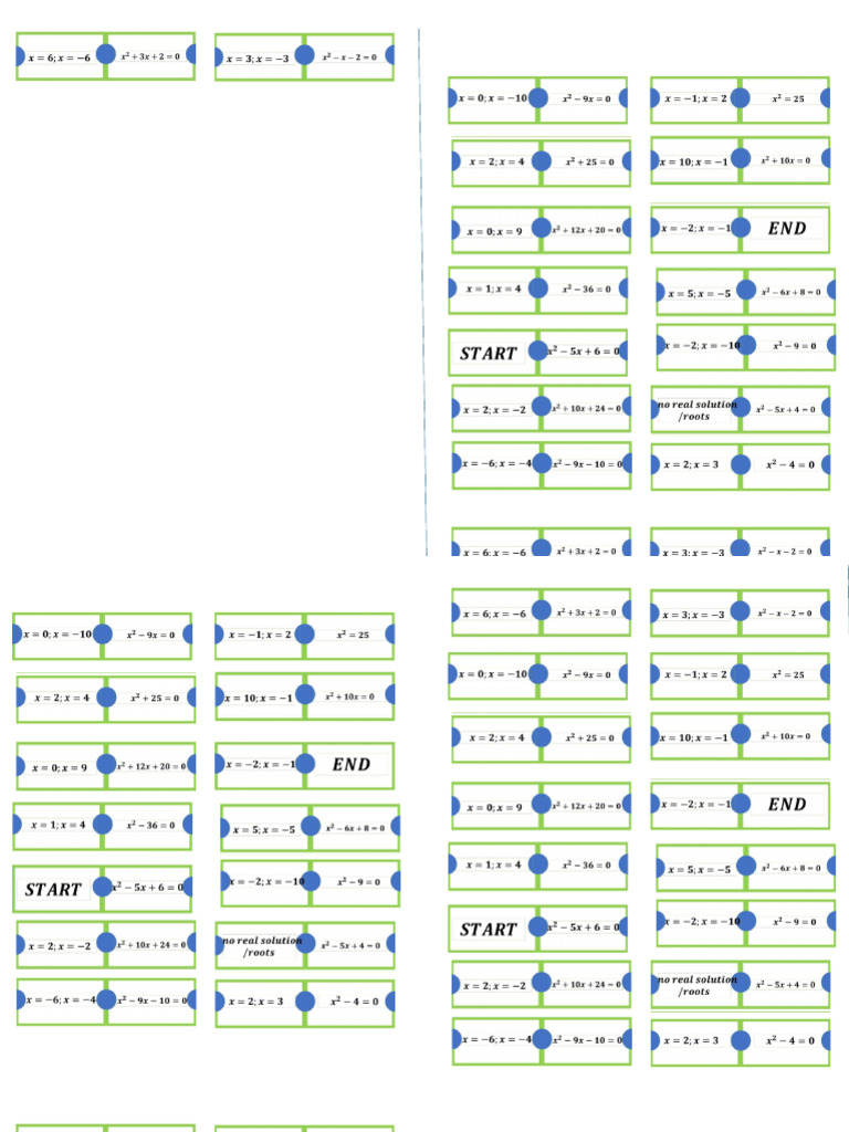 Domino Activity Sheet | PDF