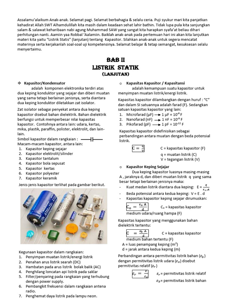 Listrik Statis | PDF