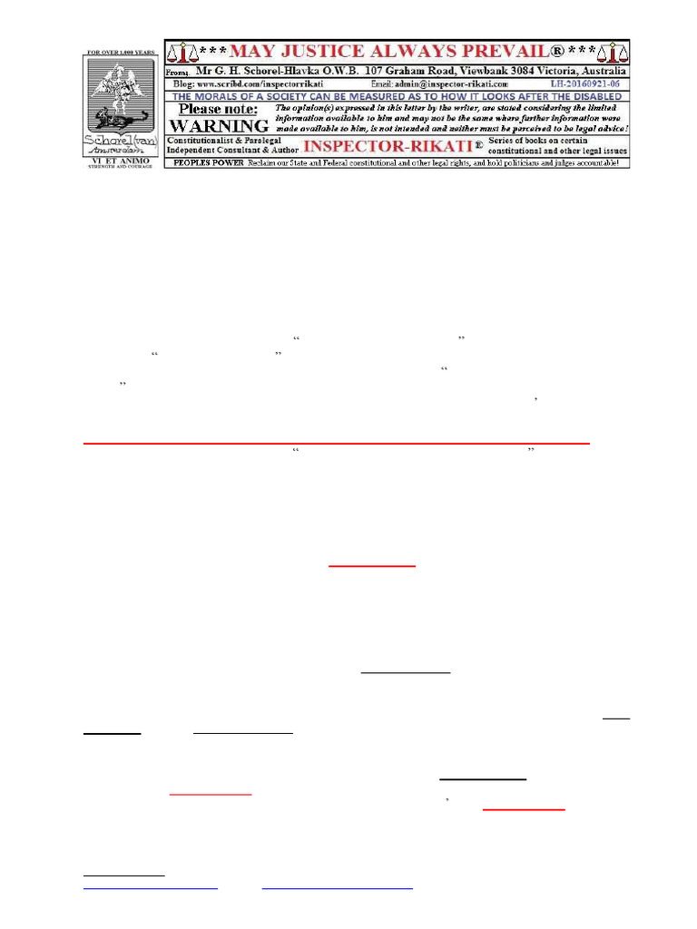 20241006-Mr G. H. Schorel-Hlavka O.W.B. To His Honour Chief Judge Peter ...