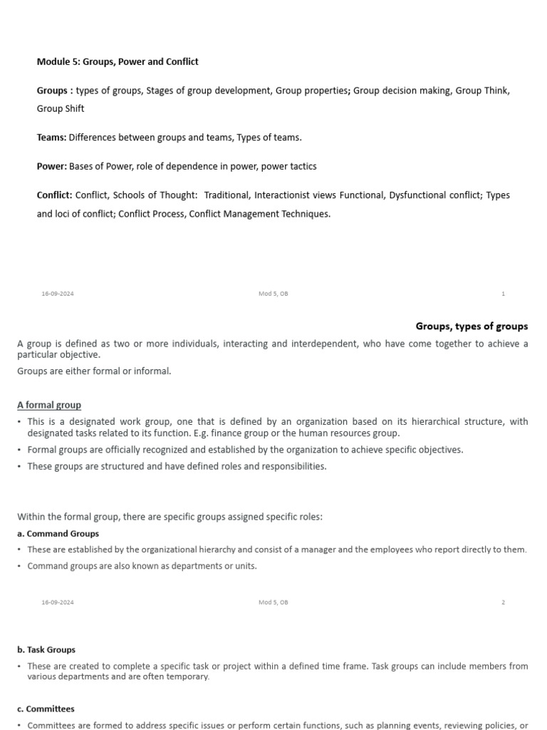 Mod 5 - OB | PDF